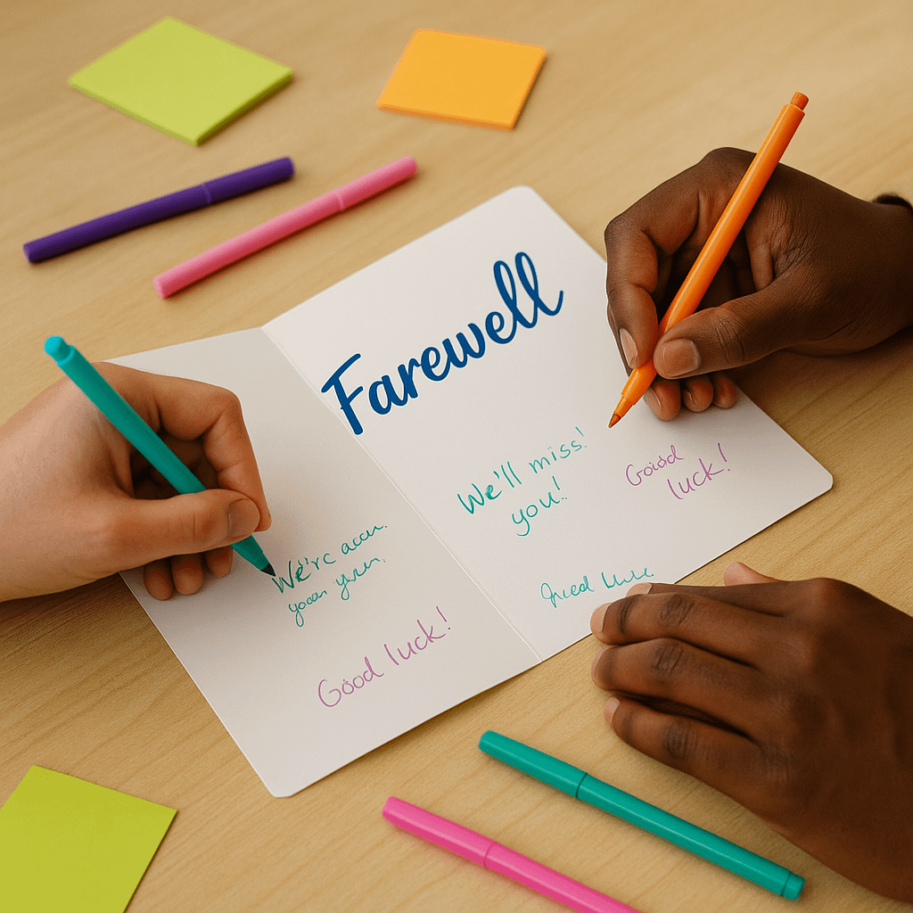 Farewell Messages for Colleagues, Memorable Goodbyes