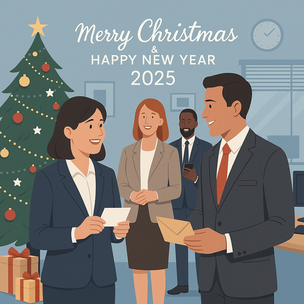 Professional Christmas Wishes for Colleagues (2025) – Formal & Warm ...
