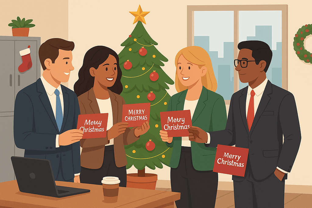 Professional Christmas Wishes for Colleagues (2025) – Formal & Warm ...